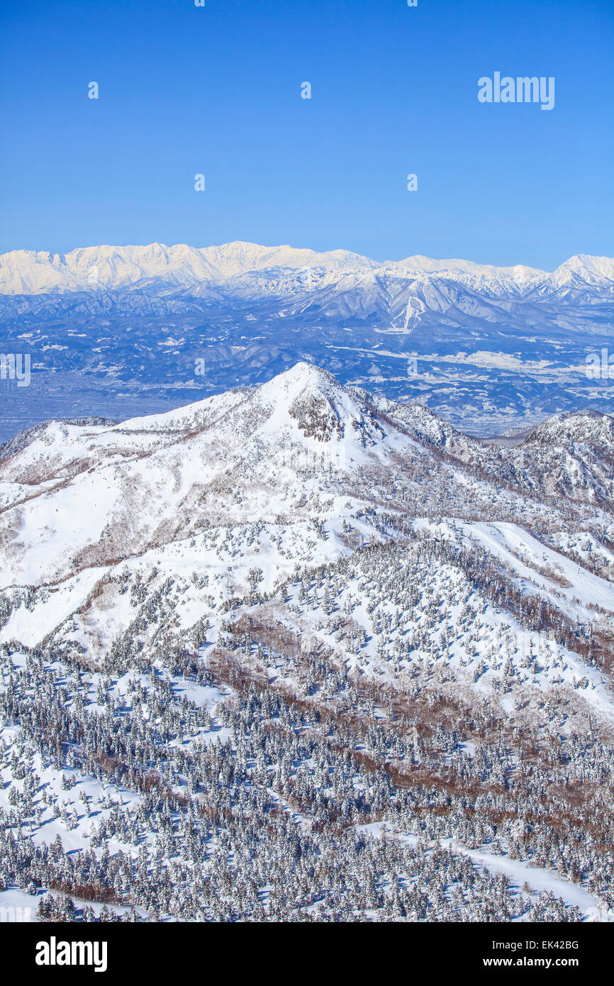 Shiga Kogen resort in winter, Nagano, Japan Stock Photo - Alamy