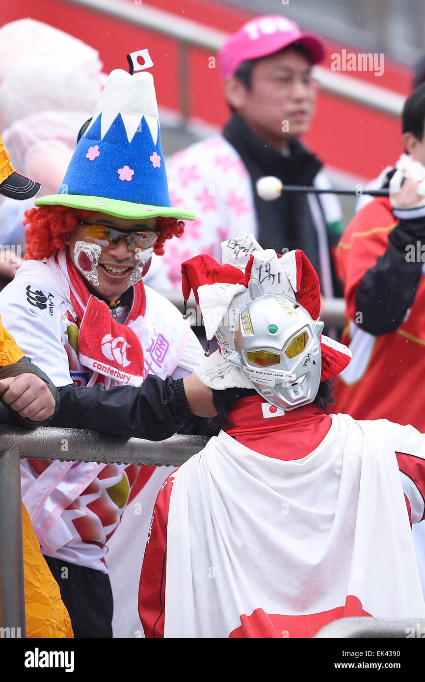 Tokyo, Japan. 5th Apr, 2015. Fans Rugby : 2014-15 IRB Sevens World ...