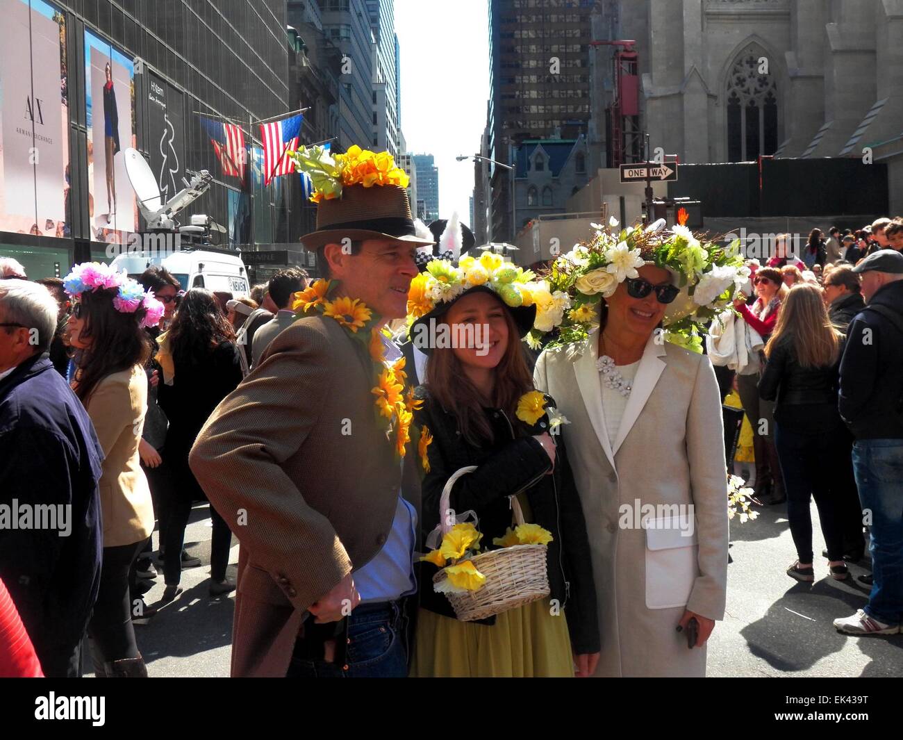 New York, United States of America. 05th Apr, 2015. The Easter parade ...