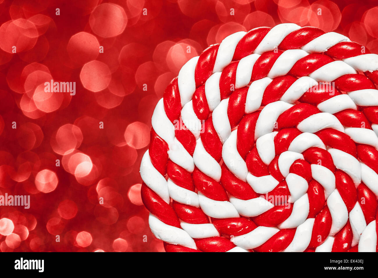 Colorful spiral lollipop Stock Photo - Alamy