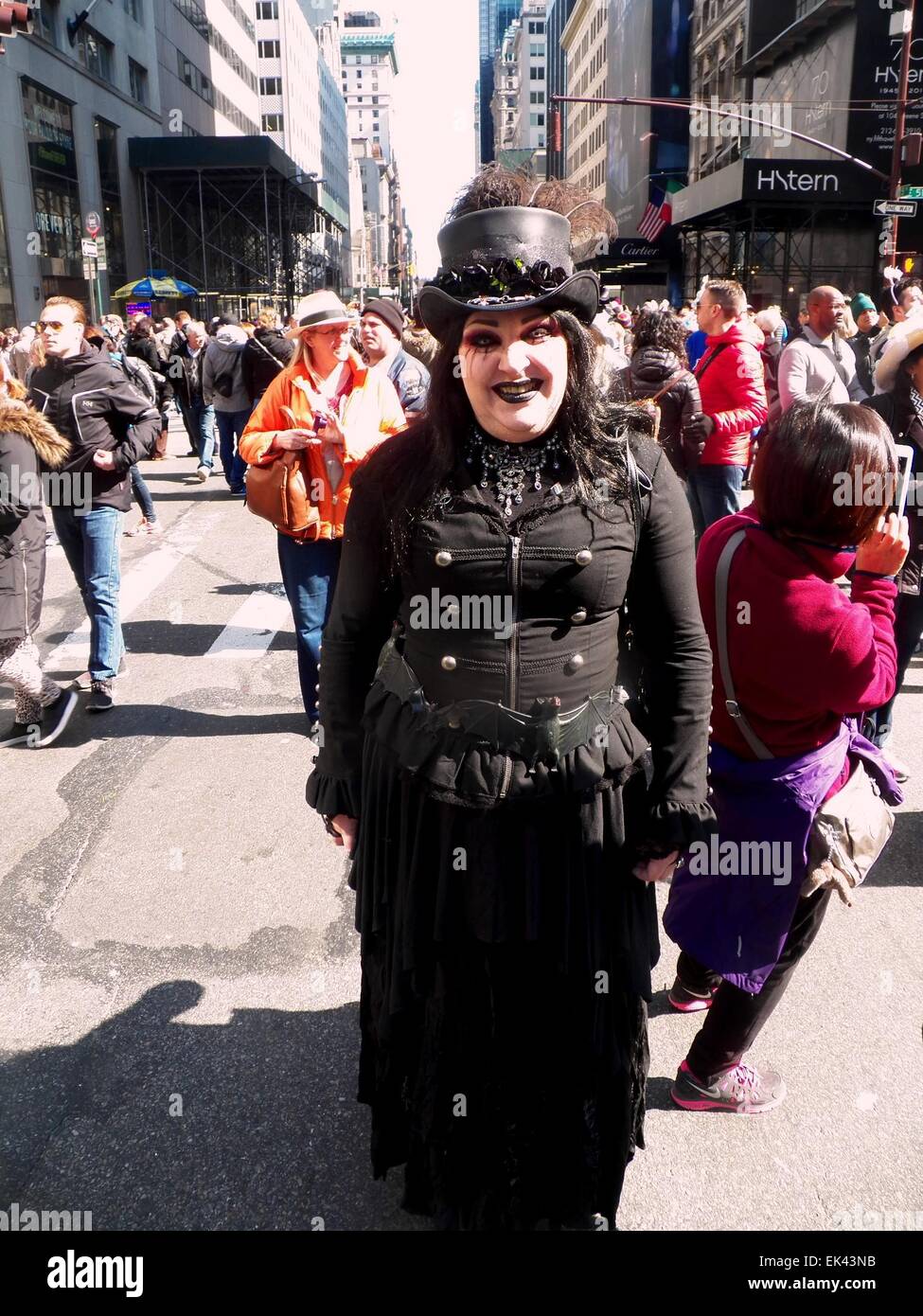 New York, United States of America. 05th Apr, 2015. The Easter parade ...