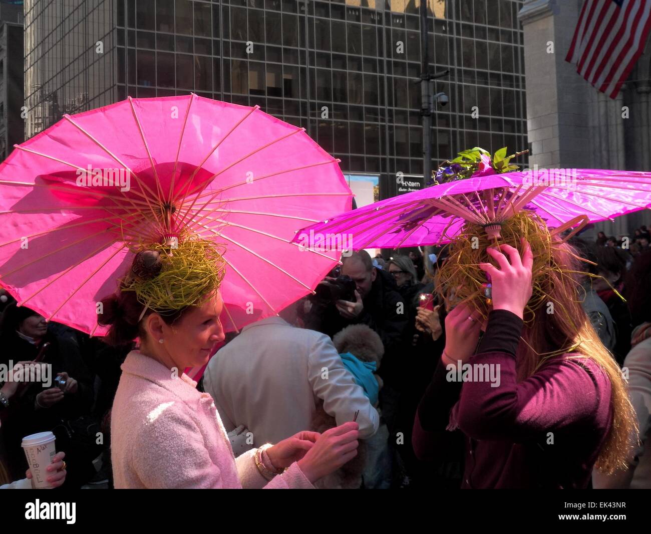 New York, United States of America. 05th Apr, 2015. The Easter parade ...