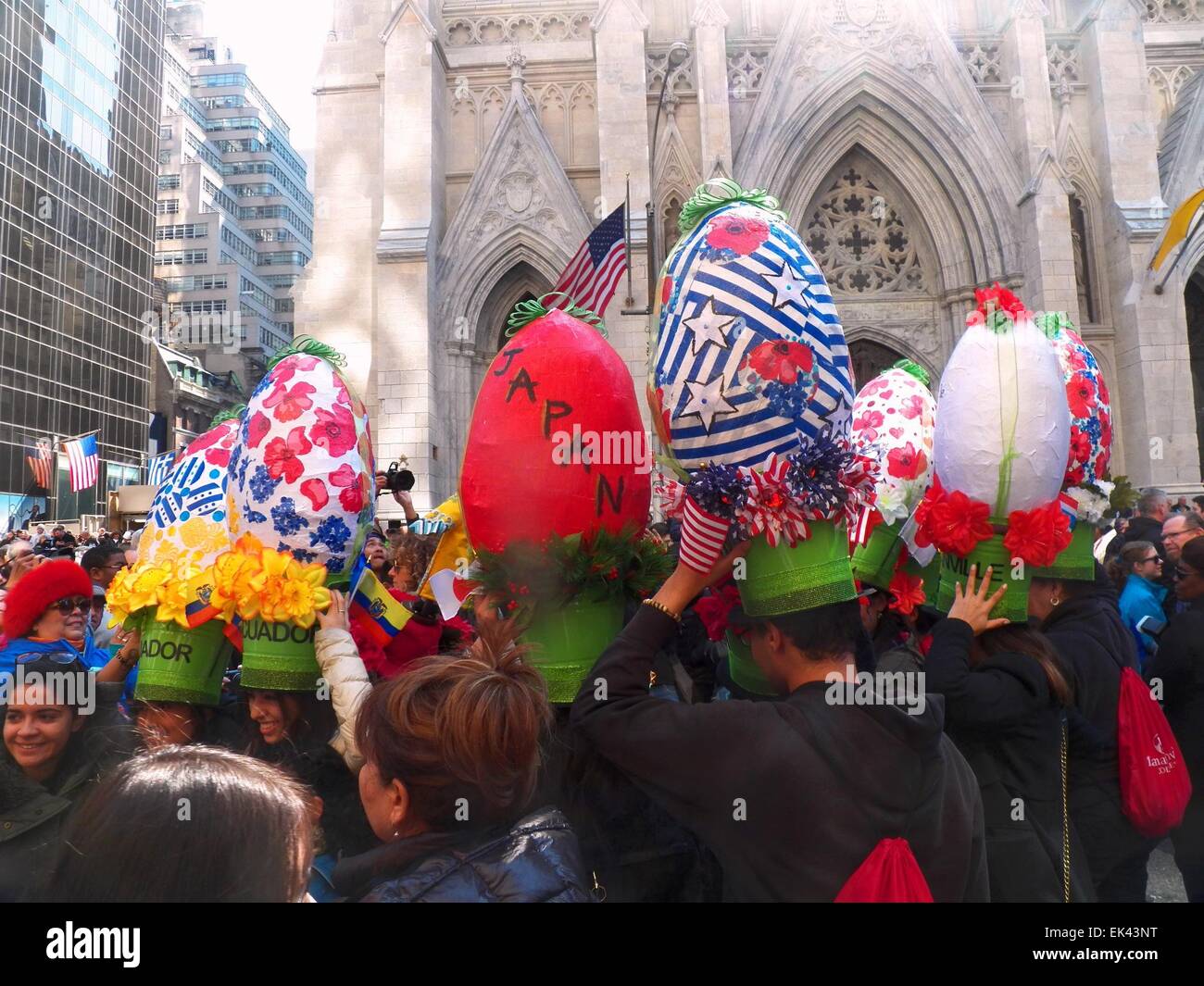 New York, United States of America. 05th Apr, 2015. The Easter parade ...