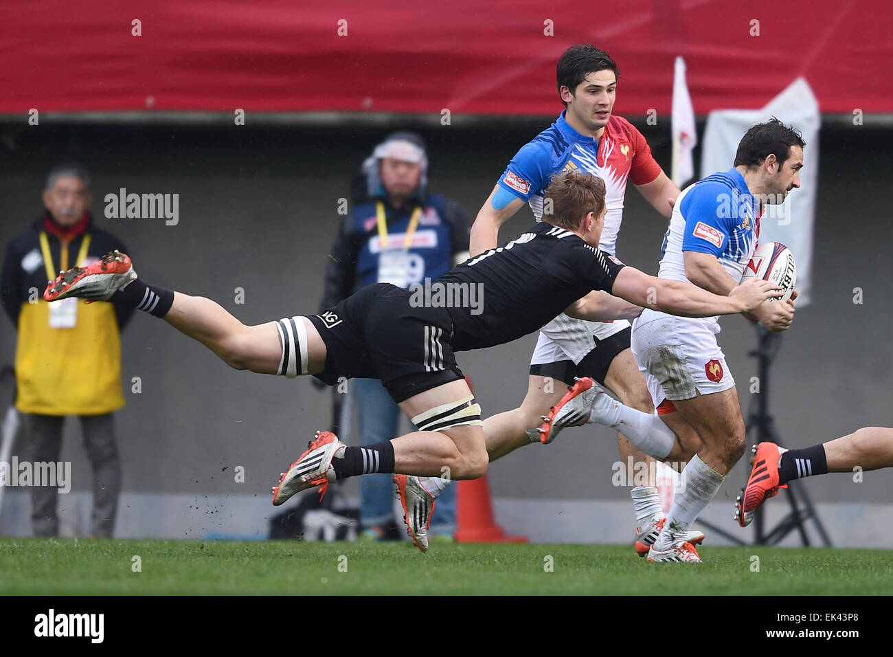 Tokyo, Japan. 5th Apr, 2015. Scott Curry (NZL) Rugby : 2014-15 IRB ...
