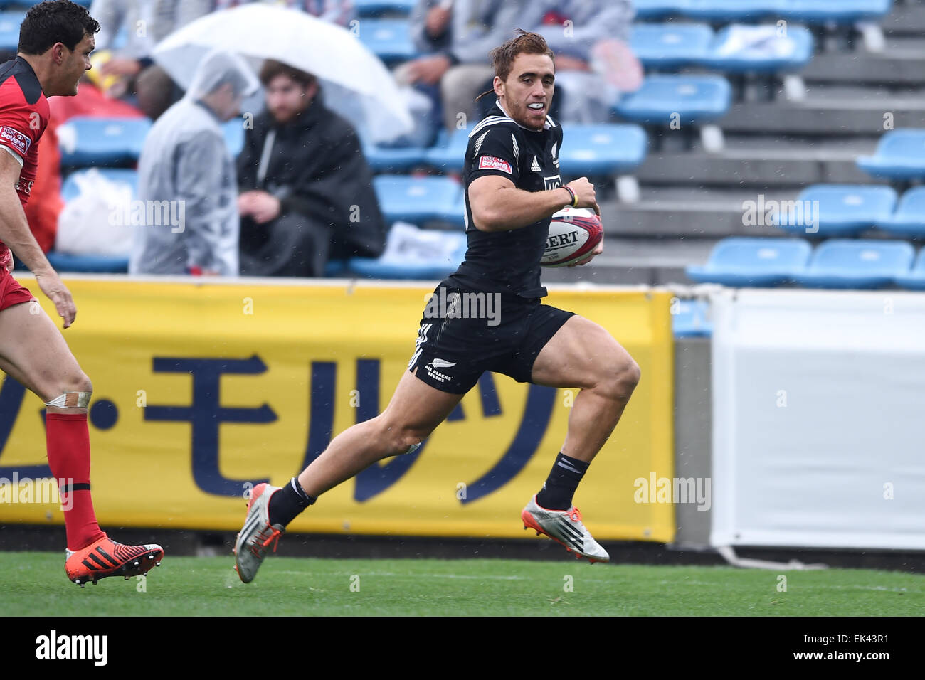 Tokyo, Japan. 5th Apr, 2015. Joe Webber (NZL) Rugby : 2014-15 IRB ...