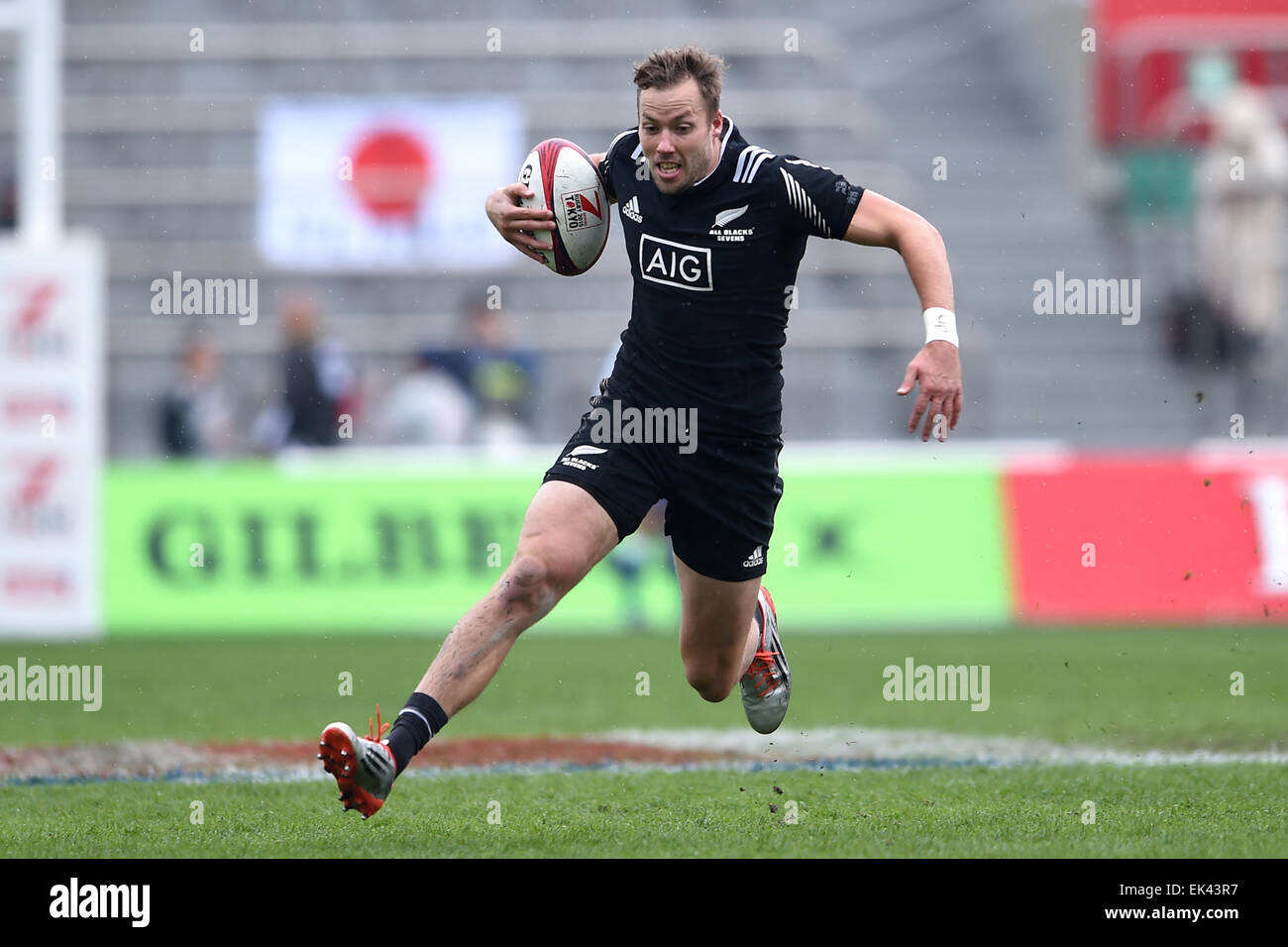 Tokyo, Japan. 5th Apr, 2015. Tim Mikkelson (NZL) Rugby : 2014-15 IRB ...