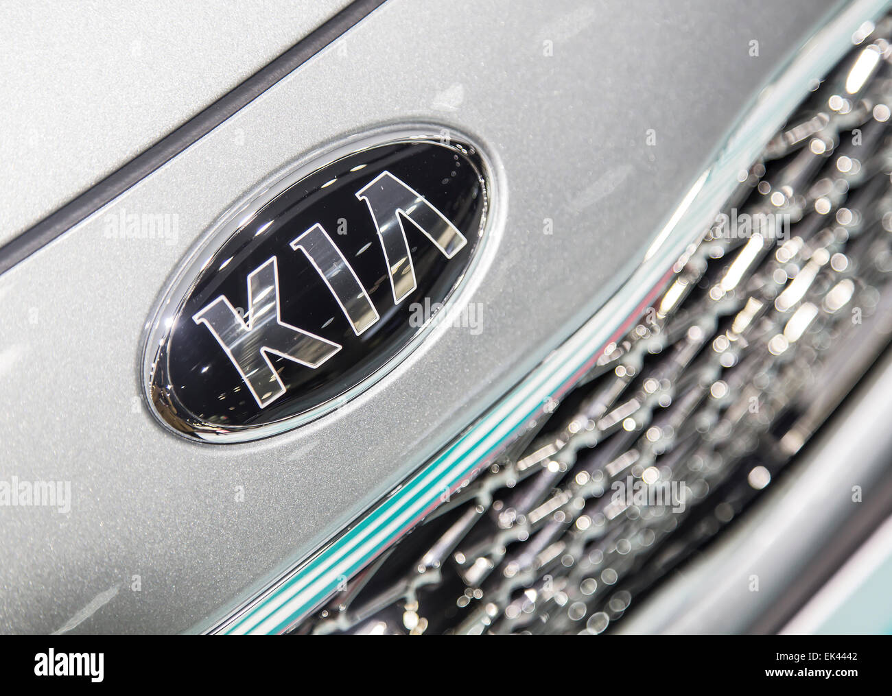 Kia logo south korea hi-res stock photography and images - Alamy