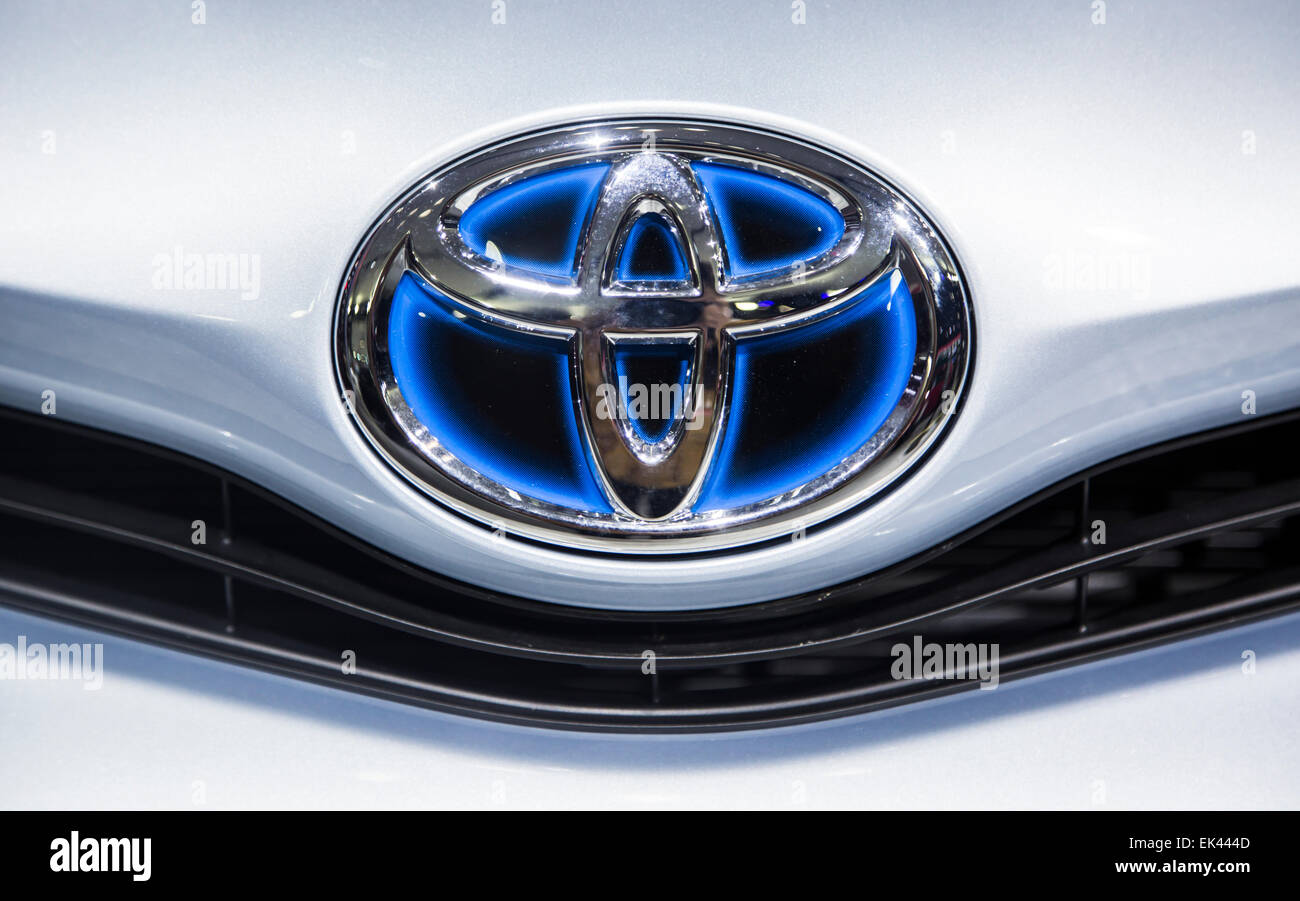 Toyota logo seen on toyota hi-res stock photography and images - Alamy