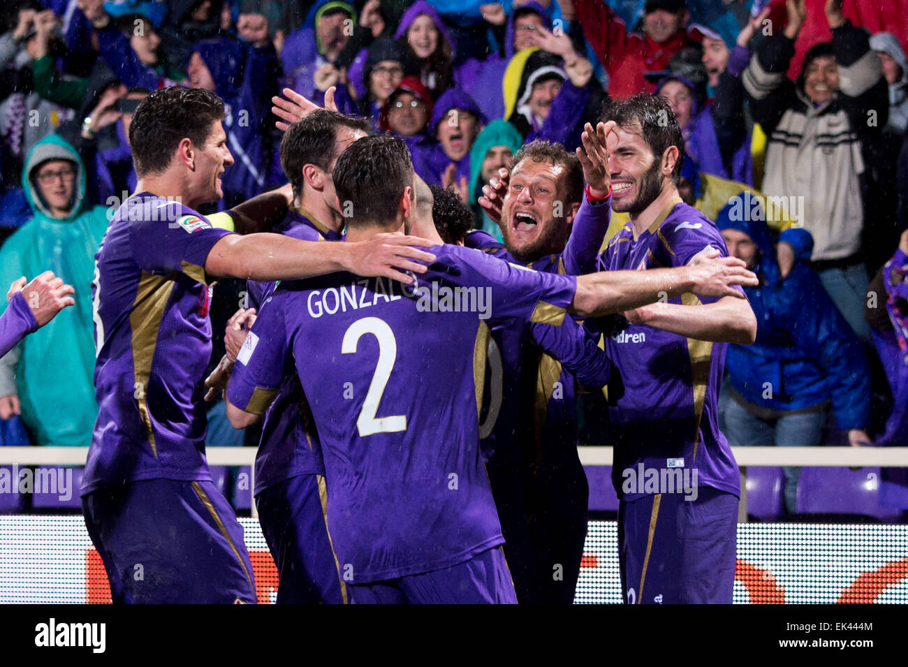 Firenze, Italy. 4th Apr, 2015. Fiorentina team group Football/Soccer ...