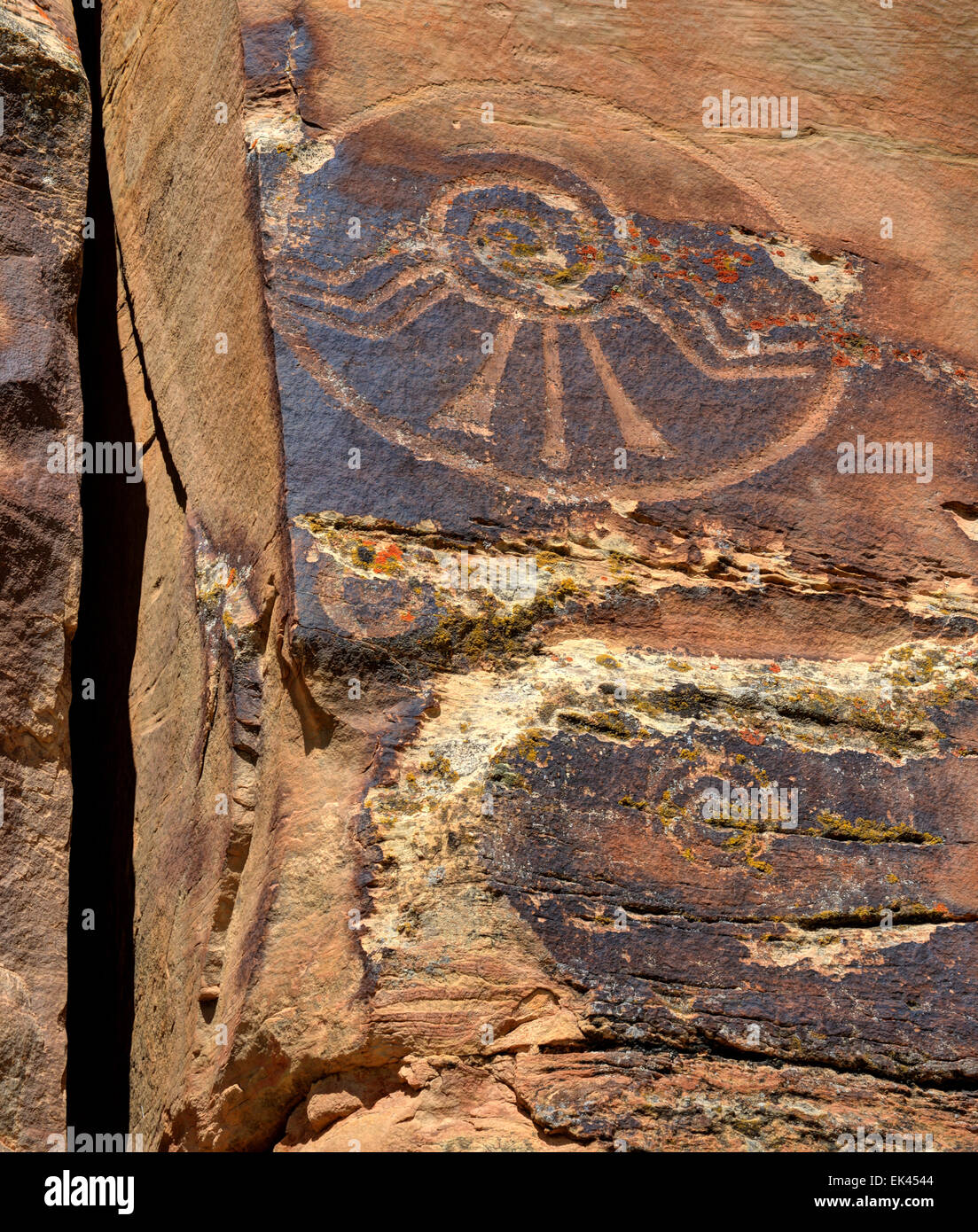 Mcconkie Ranch Petroglyph - Vernal - Utah Stock Photo - Alamy