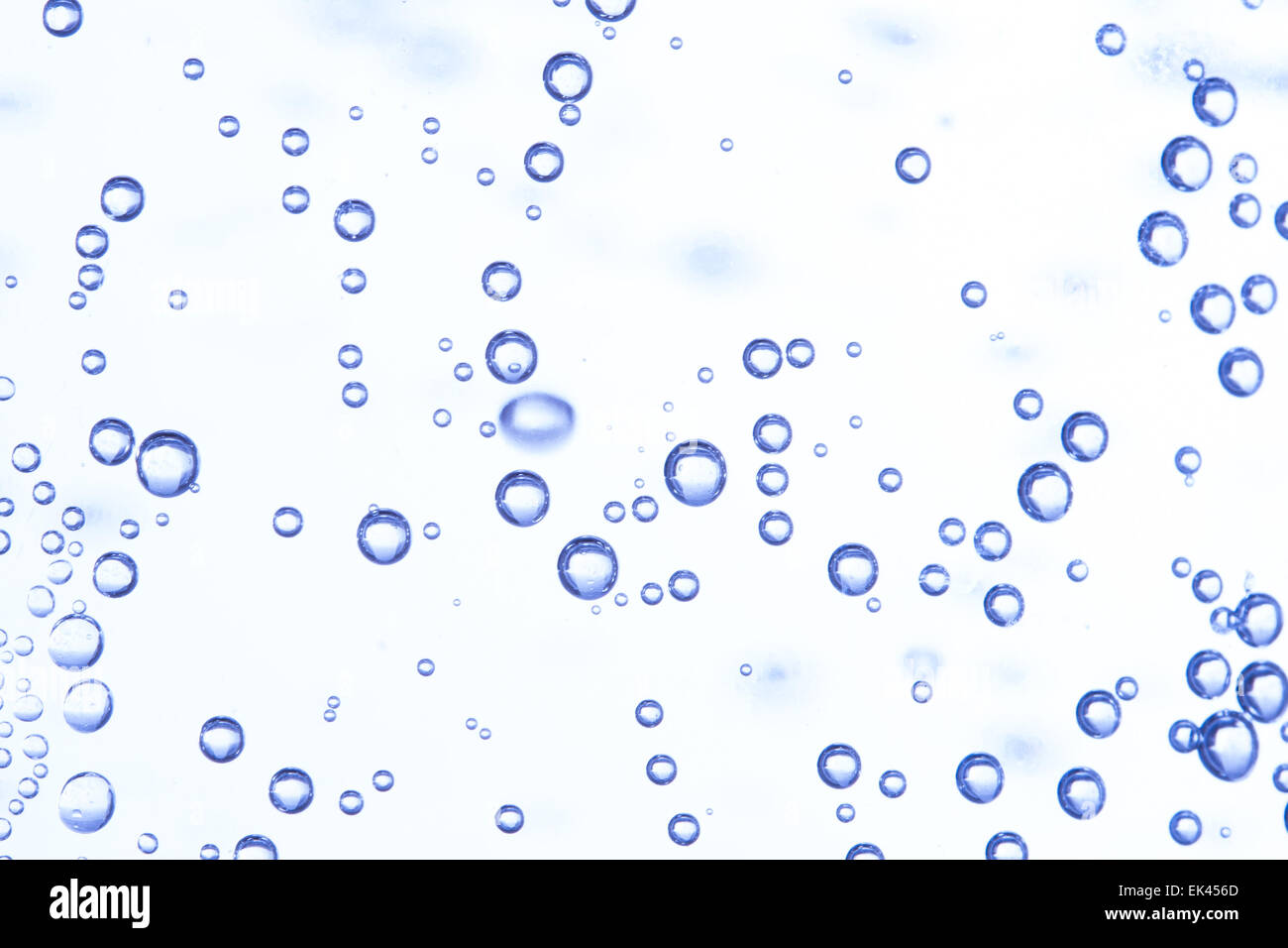 Many bubbles in water close up Stock Photo - Alamy