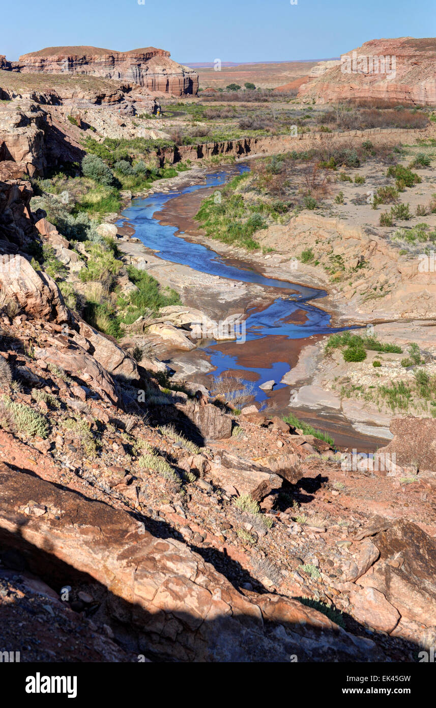 Meandering desert river hi-res stock photography and images - Alamy
