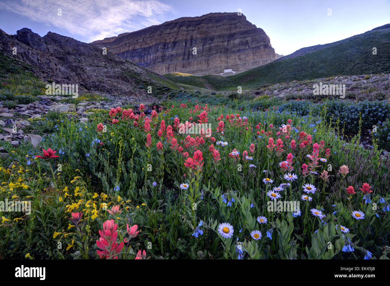 Wasatch mountains sunset utah hi-res stock photography and images - Alamy
