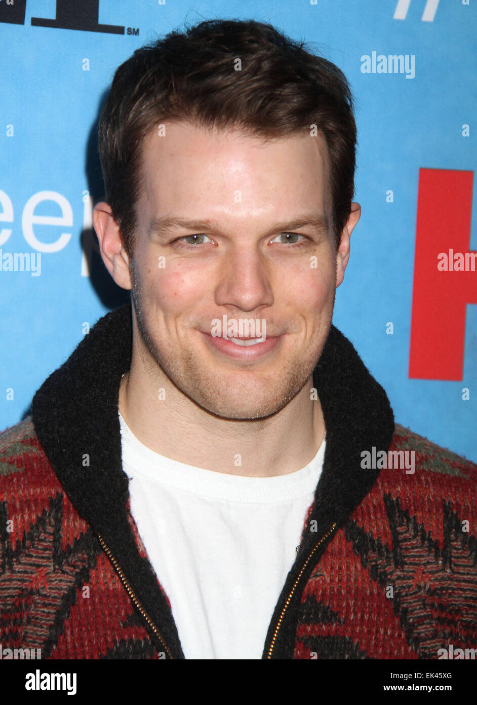 New York, , USA. 6th Apr, 2015. Actor JAKE LACY attends the New York ...