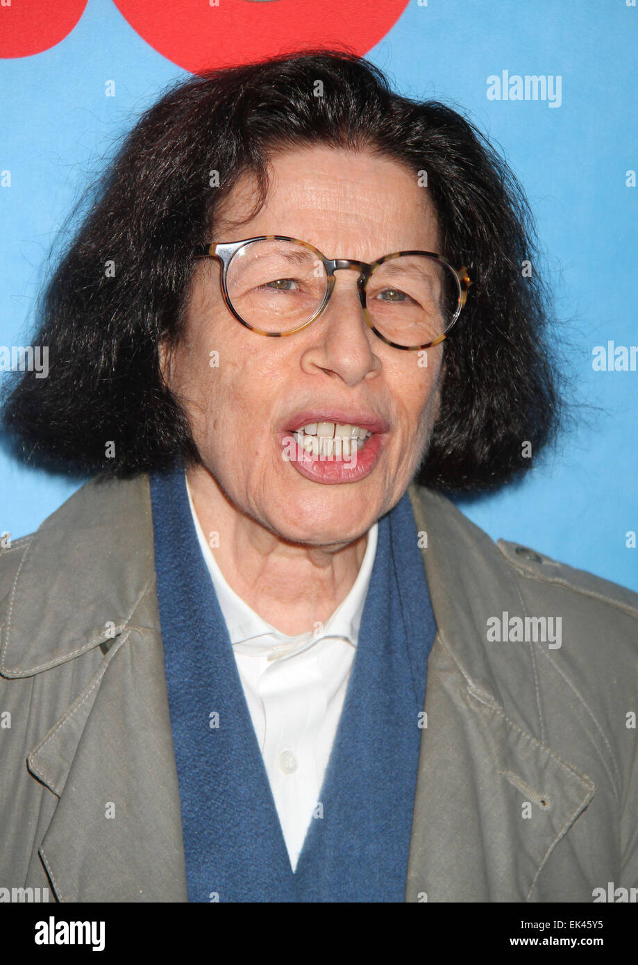New York, , USA. 6th Apr, 2015. Writer/comedian FRAN LEBOWITZ attends ...