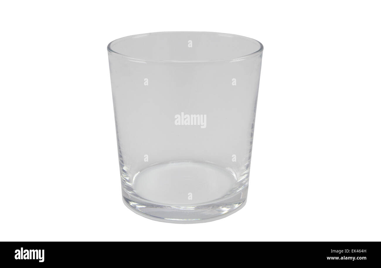 Empty drinking glass on Cut Out Stock Images & Pictures - Alamy