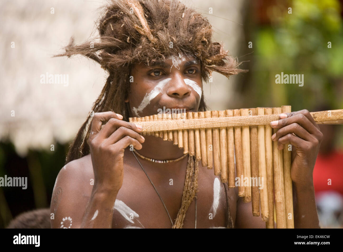 Roderick Bay's pipe band is the pride of Nggela Island and this boy ...
