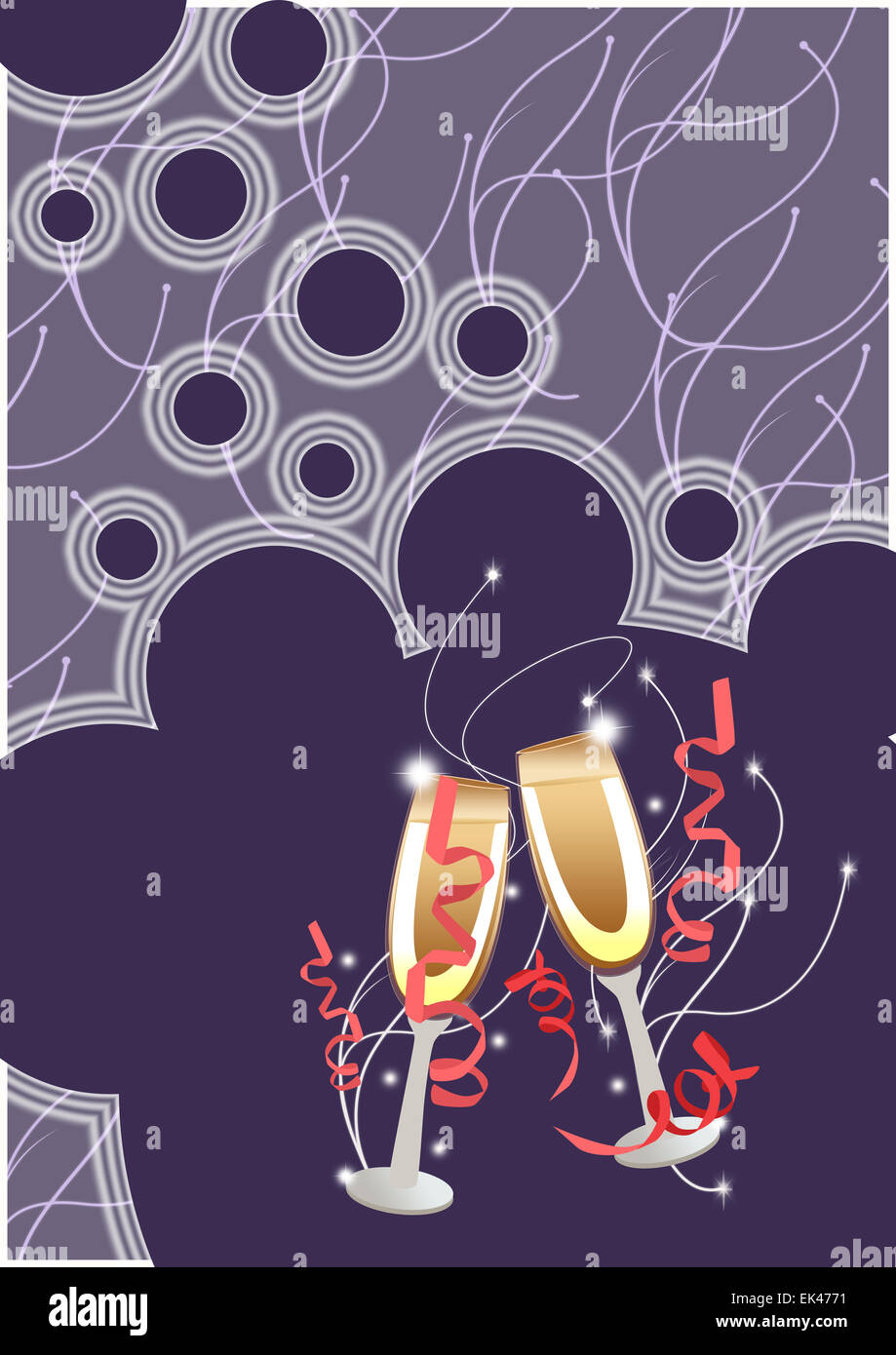 Happy new year poster background with space Stock Photo - Alamy