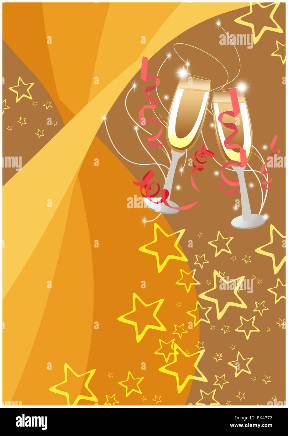 Happy new year poster background with space Stock Photo - Alamy