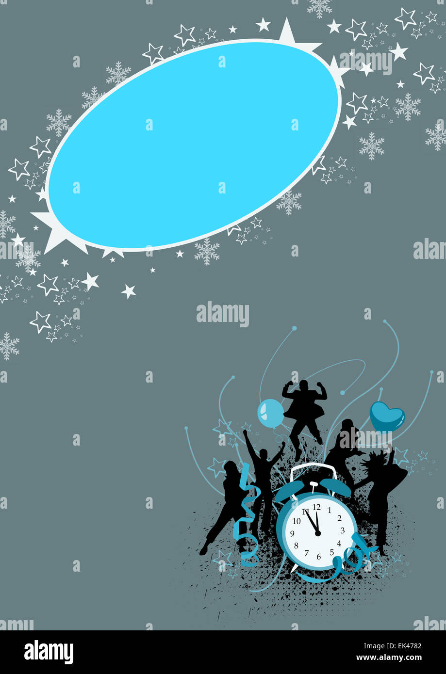 Happy new year poster background with space Stock Photo - Alamy