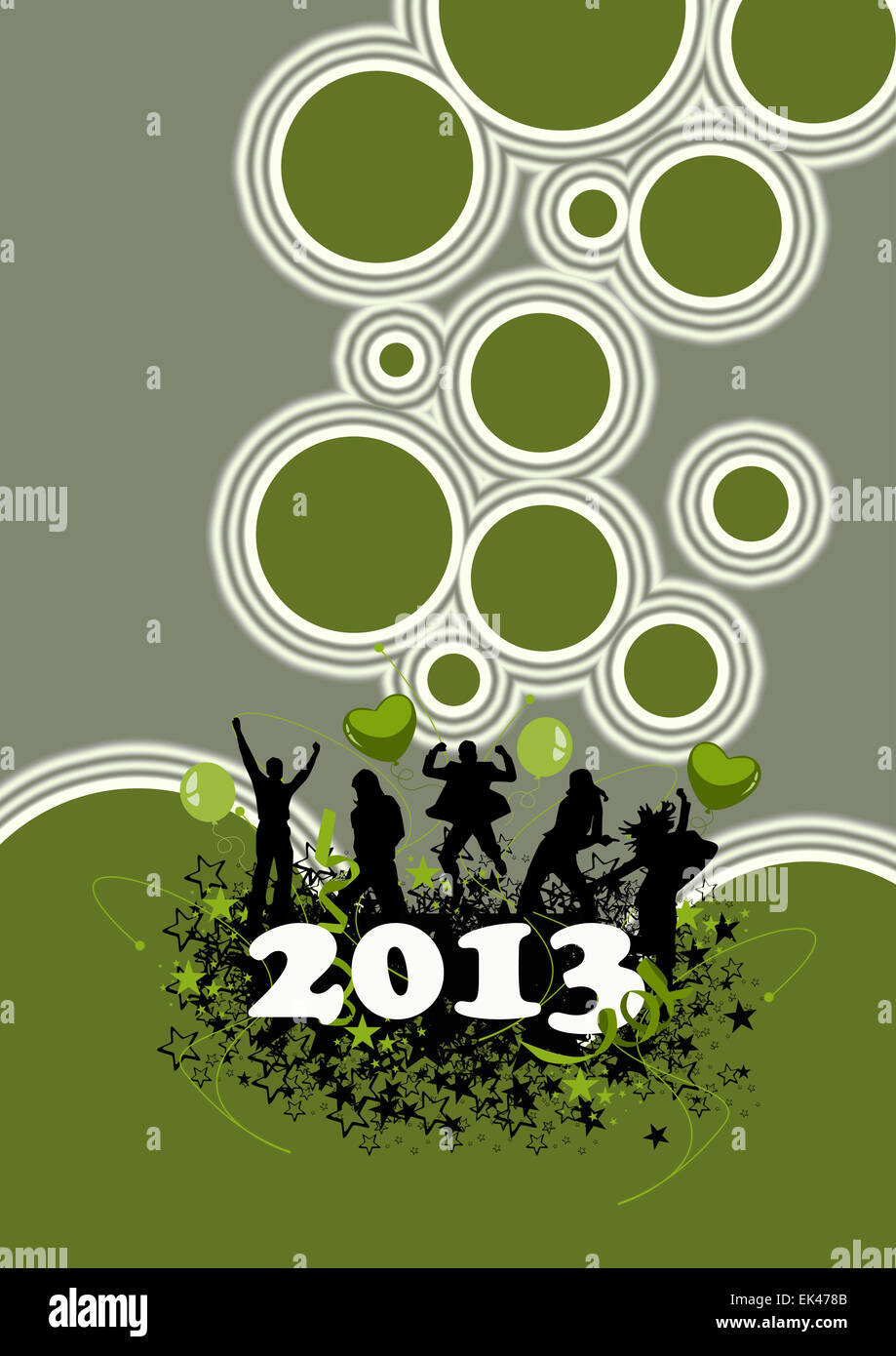 Happy new year poster background with space Stock Photo - Alamy