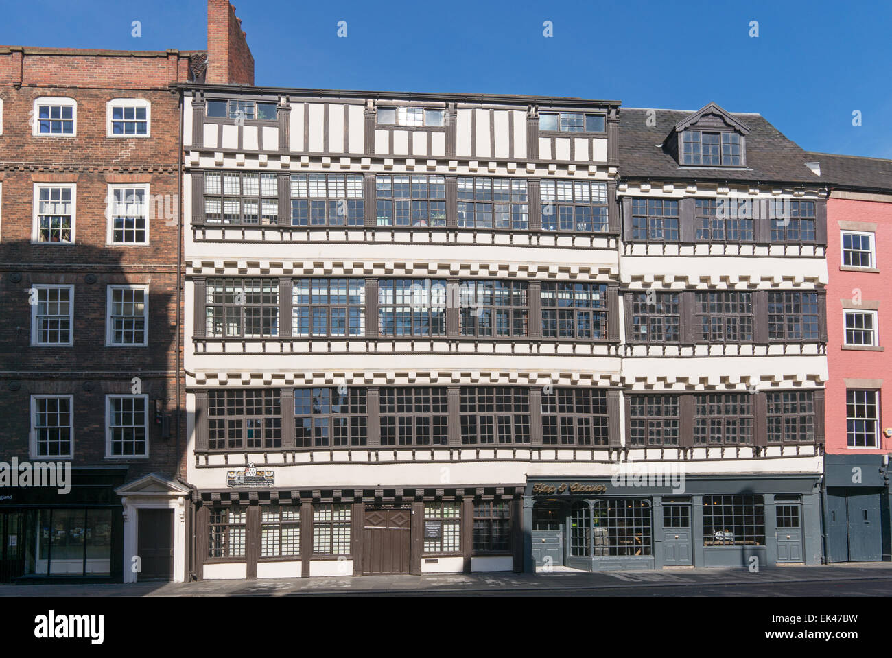 Bessie Surtees house Newcastle upon Tyne quayside, north east England ...