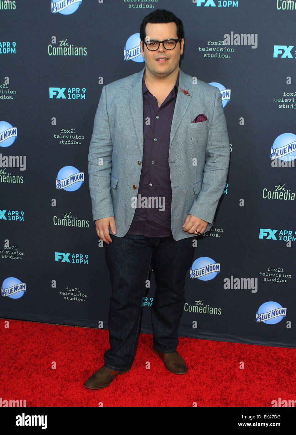 Los Angeles, California, USA. 6th Apr, 2015. Josh Gad attends FX's New ...