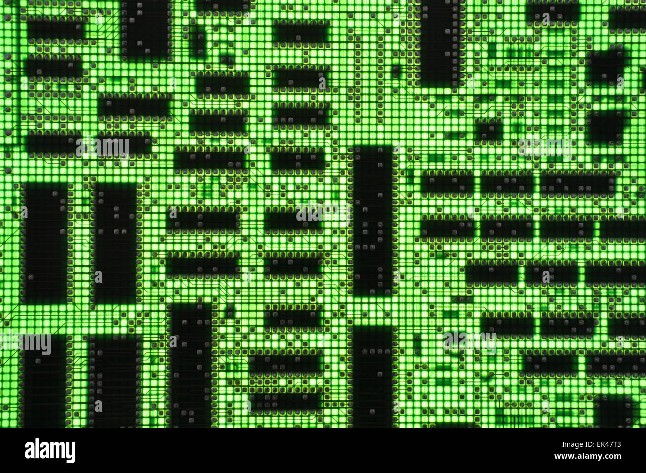 Green electronic circuit board as background Stock Photo - Alamy