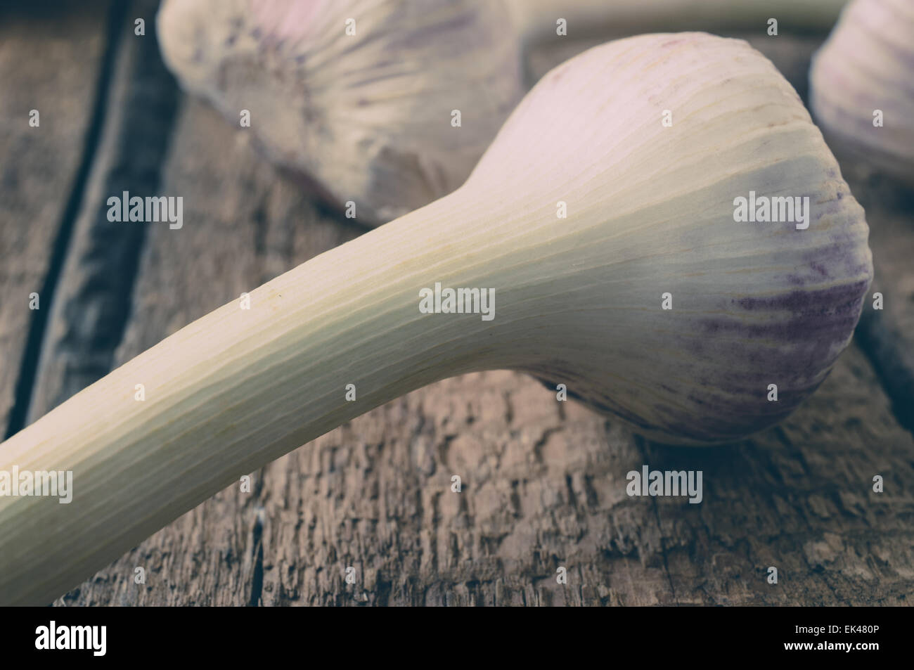 Garlic With Stalk High Resolution Stock Photography and Images - Alamy