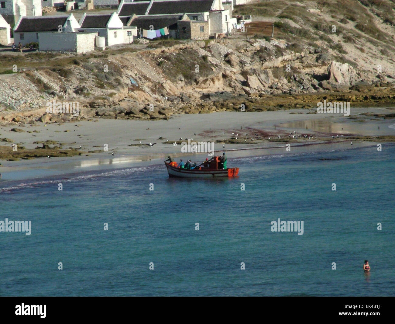 Fishing boats at arniston hi-res stock photography and images - Alamy