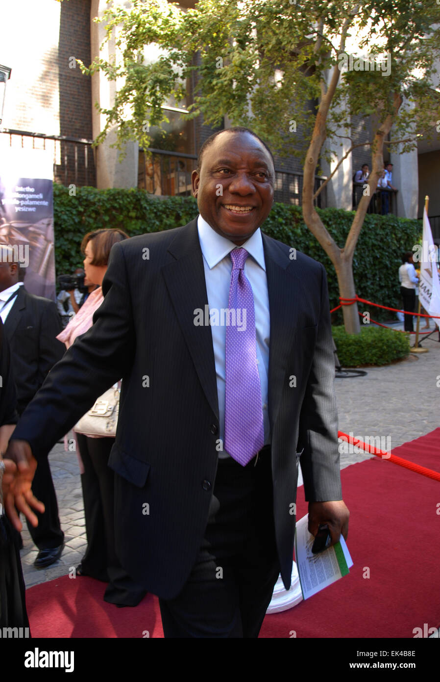Cyril ramaphosa roelf meyer hi-res stock photography and images - Alamy