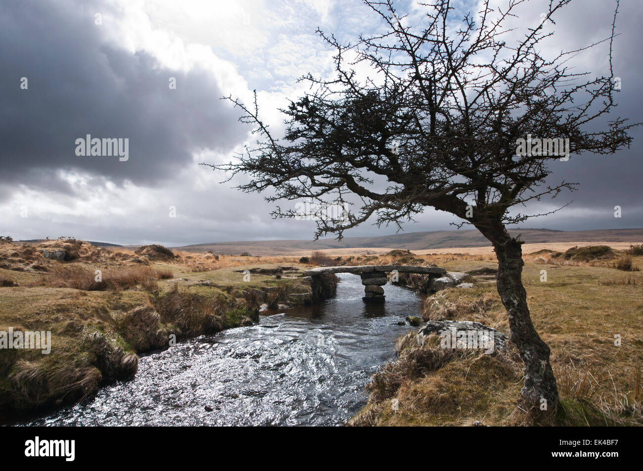 North Teign River Scorhill Down Stock Photo - Alamy
