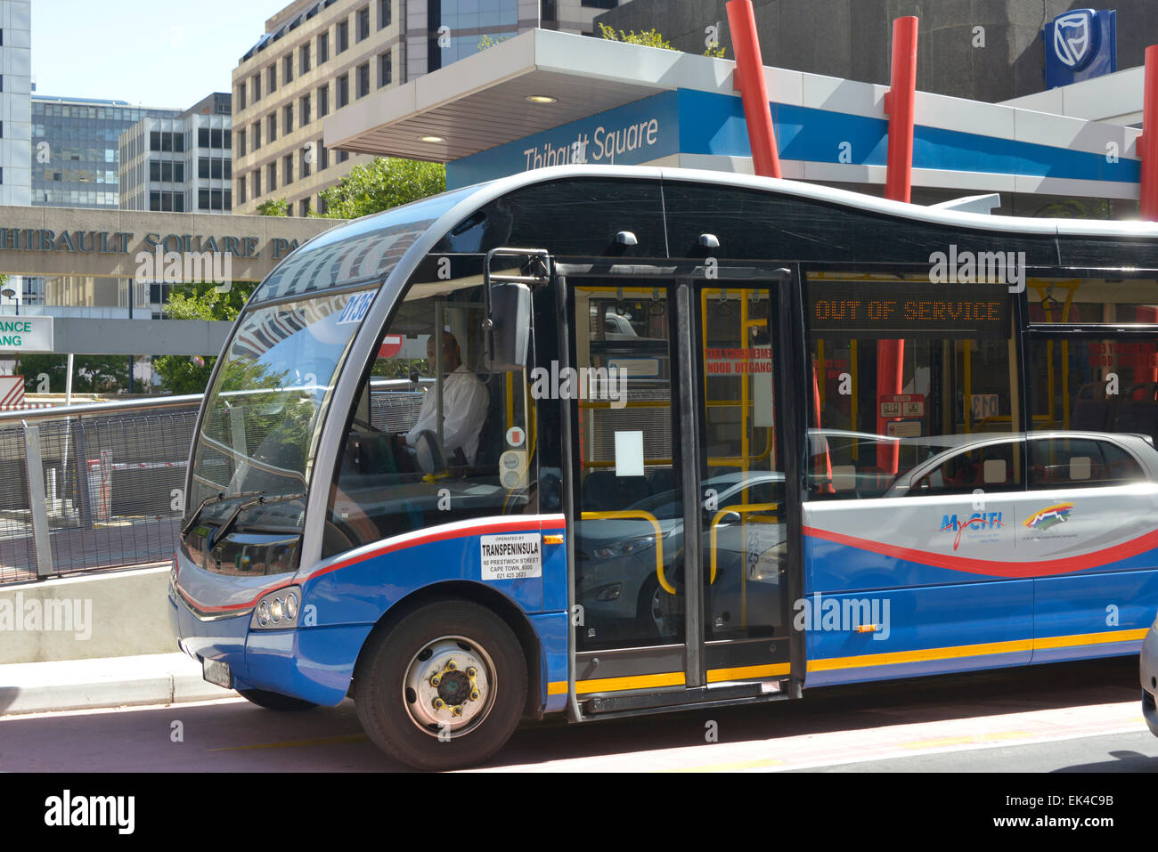 MyCiti Bus. Thibault Square, Cape Town Stock Photo - Alamy