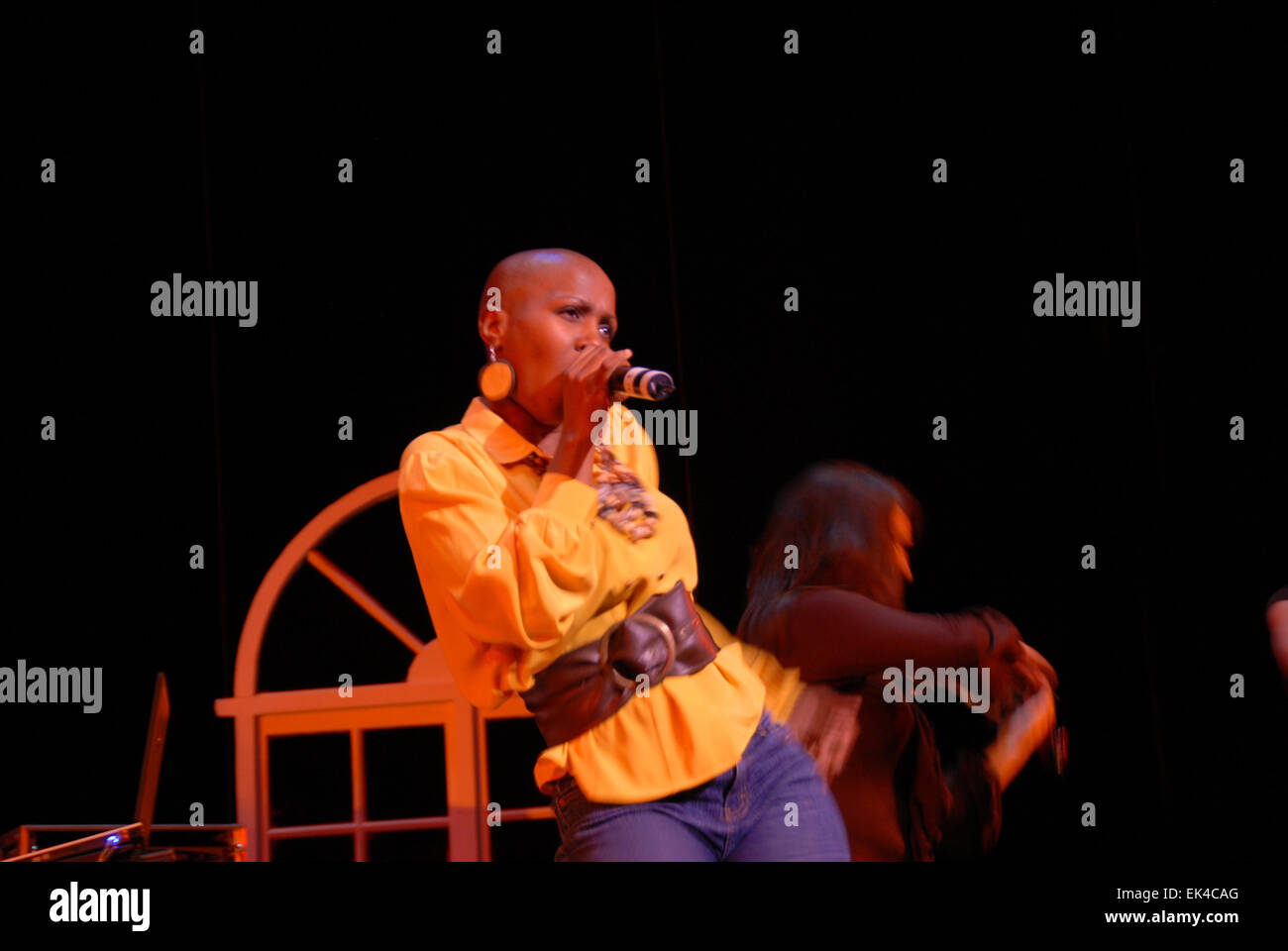 Singer at a Benefit Concert, baxter Theatre cape Town .The benefit ...