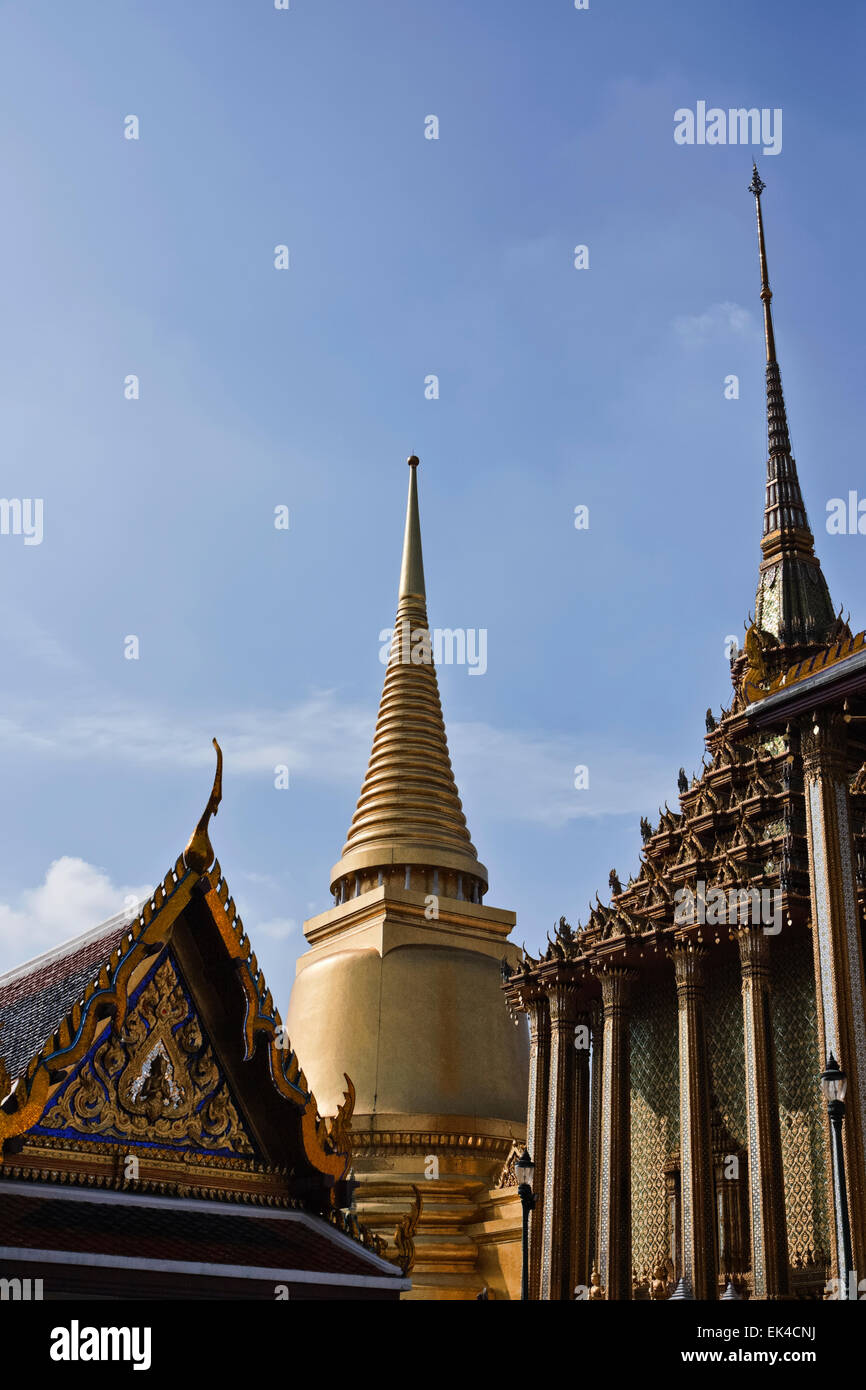 Thailand, Bangkok, Imperial Palace, Imperial city, the golden dome ...