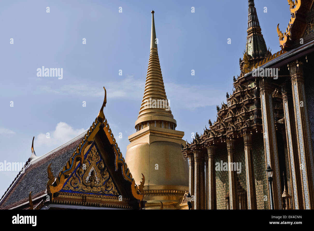Thailand, Bangkok, Imperial Palace, Imperial city, the golden dome ...