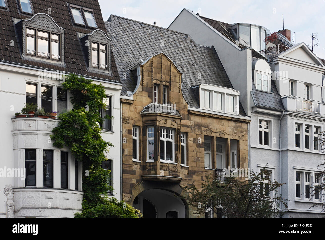 Germany, Dusseldorf, old buildings Stock Photo - Alamy