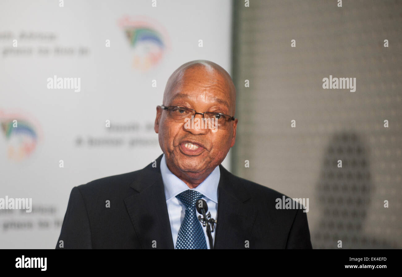 President Zuma announces his new Cabinet Stock Photo - Alamy