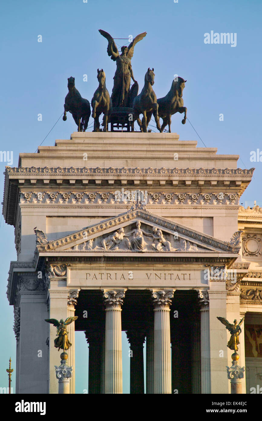 Grandeur of vittoriano hi-res stock photography and images - Alamy