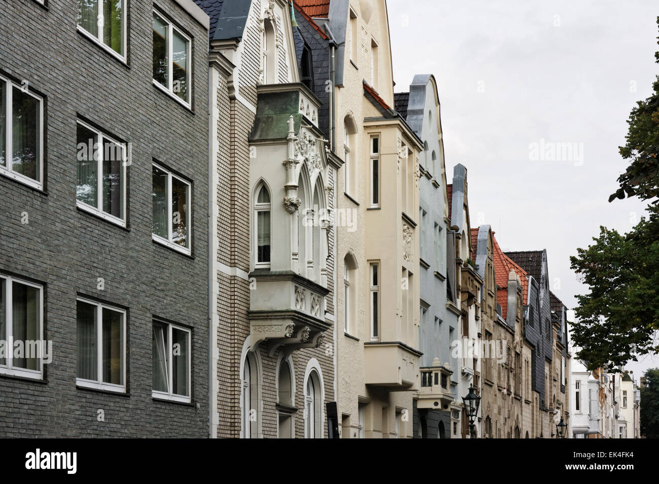 Germany, Dusseldorf, old buildings Stock Photo - Alamy