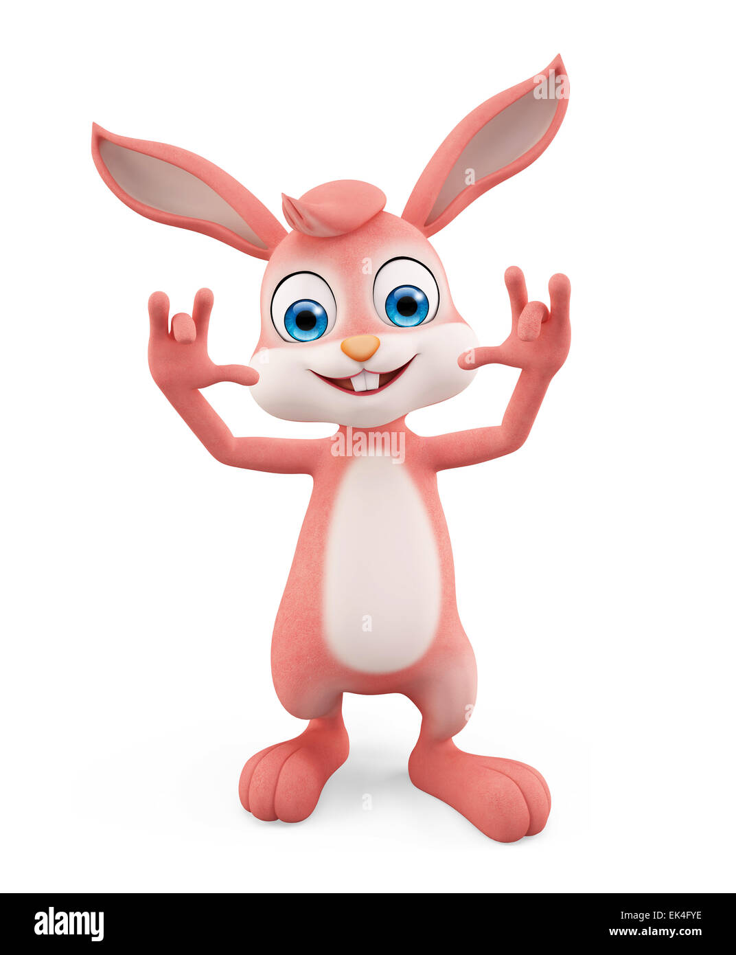 Funny bunny illustration hi-res stock photography and images - Alamy