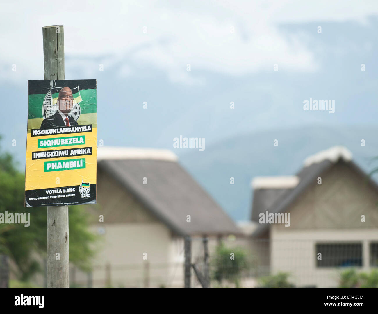 President Zuma's homestead, Nkandla, KZN Stock Photo - Alamy