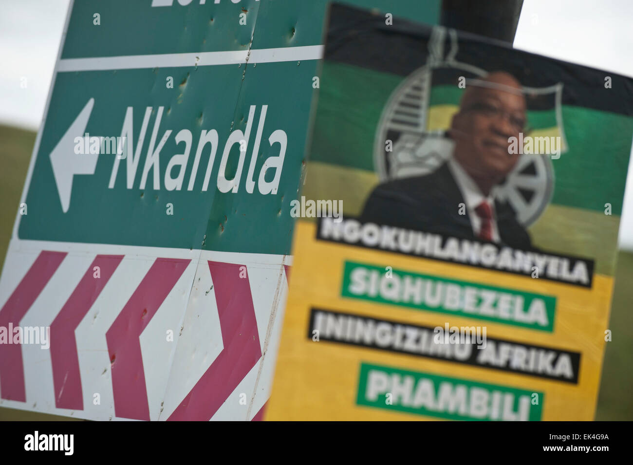President Zuma's homestead, Nkandla, KZN Stock Photo - Alamy