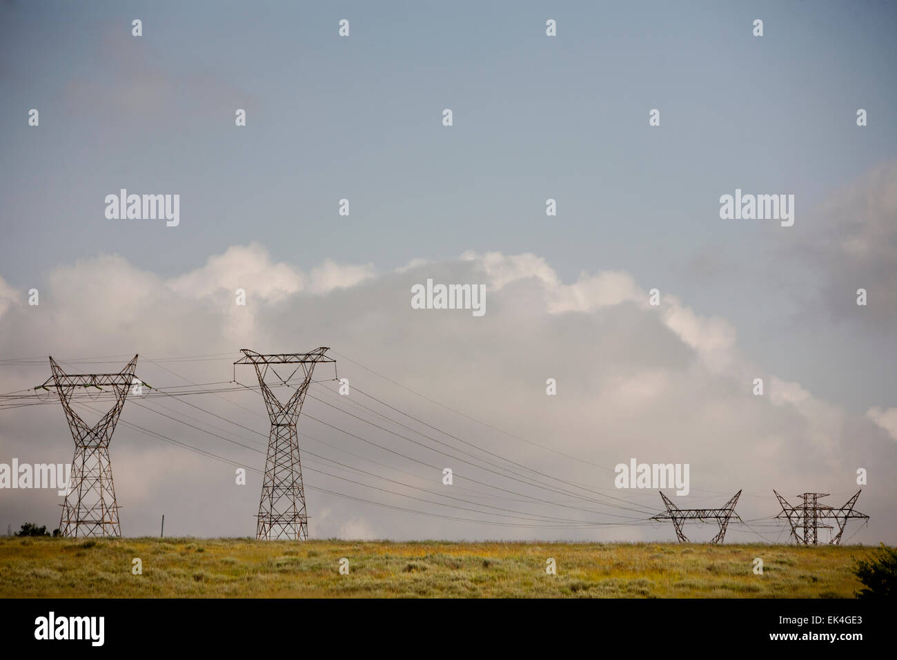 Eskom pylons hi-res stock photography and images - Alamy