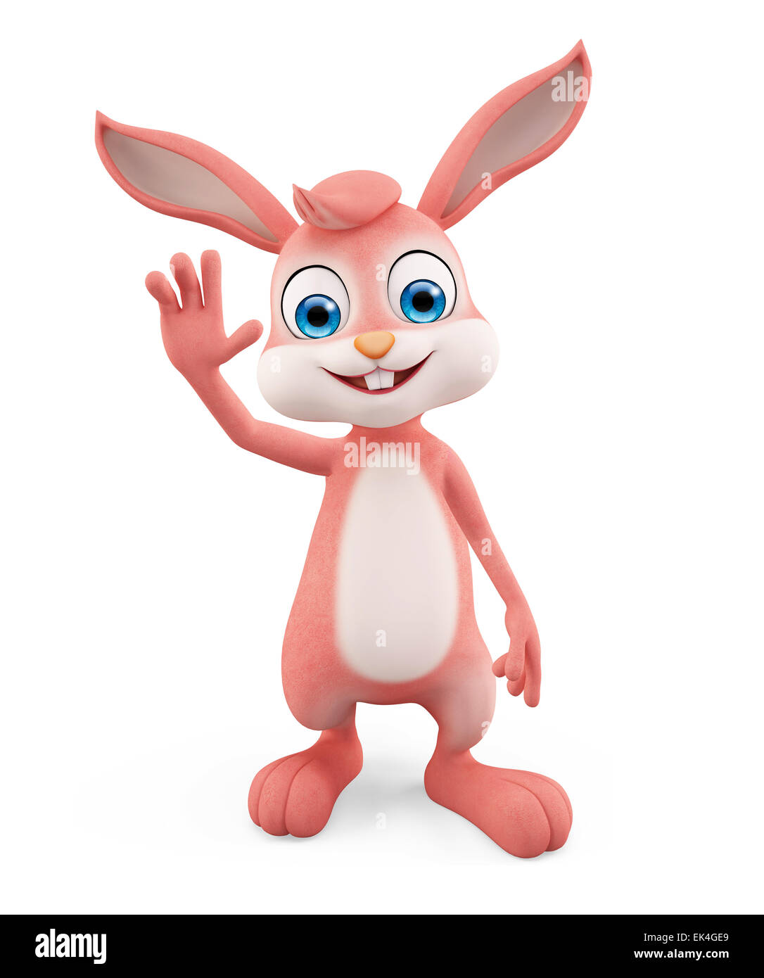 Cartoon character ear hello pose hi-res stock photography and images ...