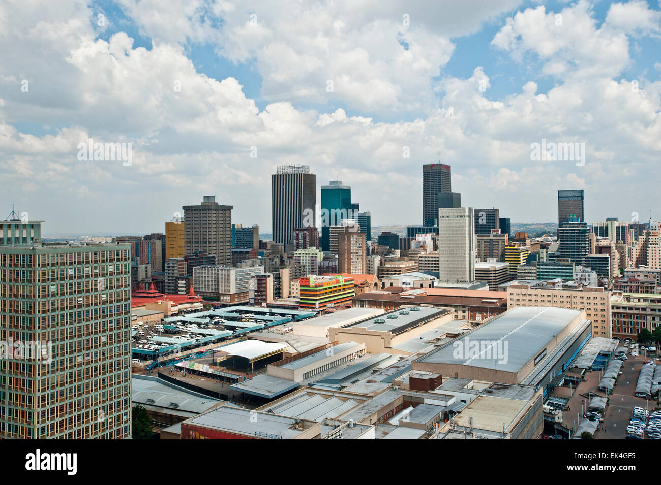 A view of the johannesburg city sky line. pic delwyn verasamy view of ...