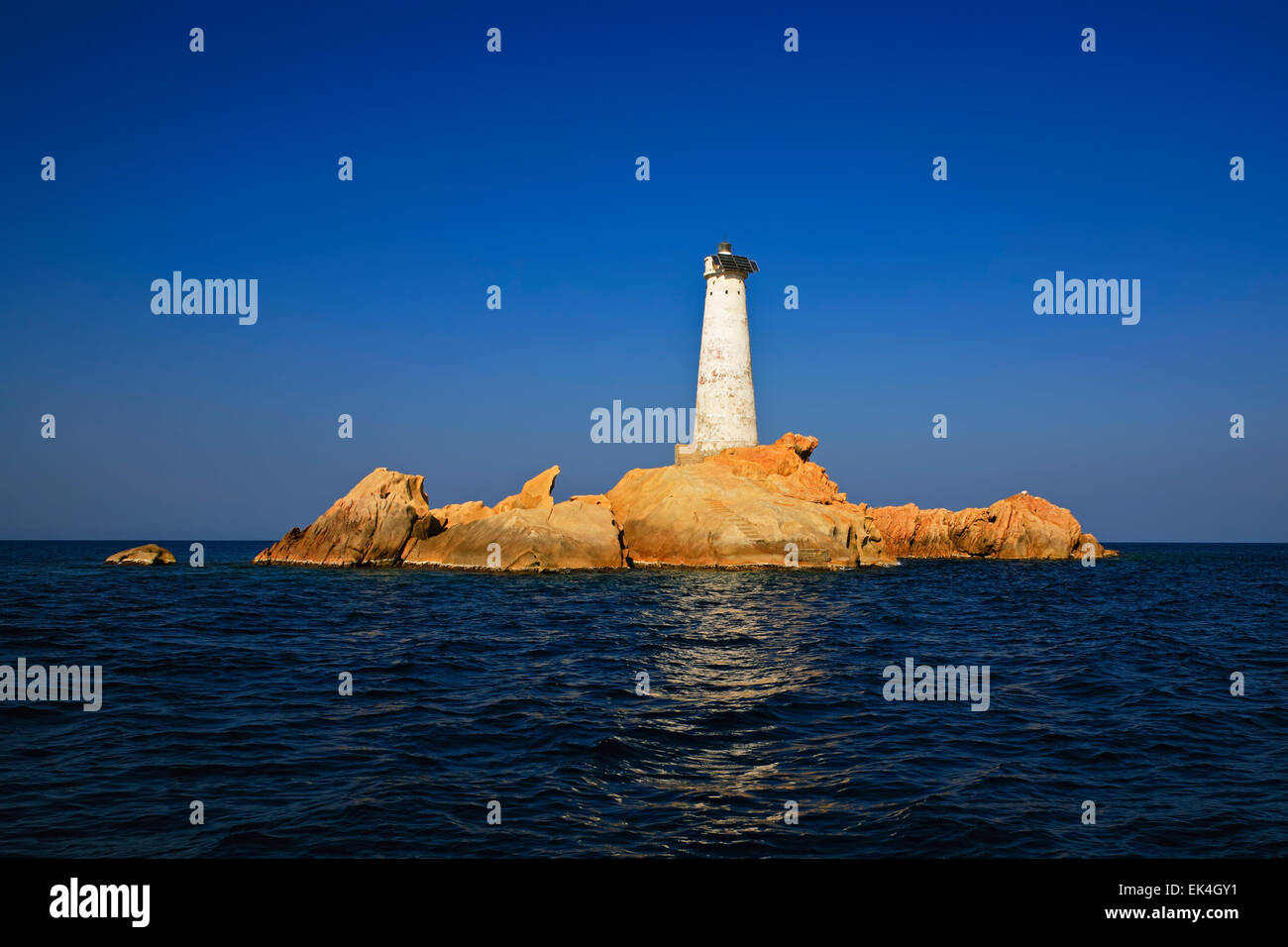 Italy, Sardinia, Maddalena archipelago, lighthouse Stock Photo - Alamy