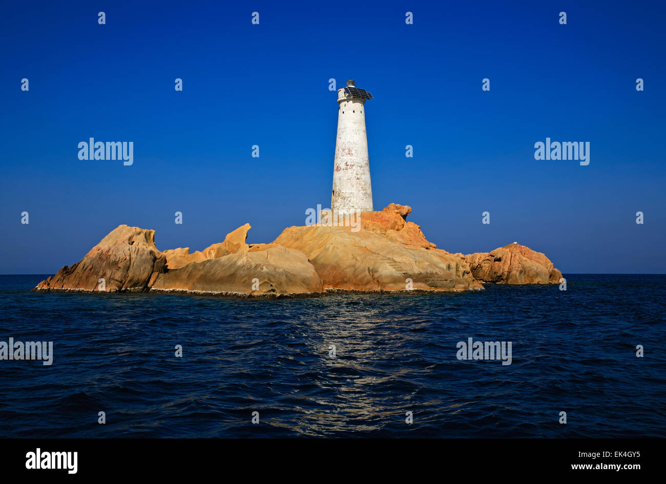 Italy, Sardinia, Maddalena archipelago, lighthouse Stock Photo - Alamy