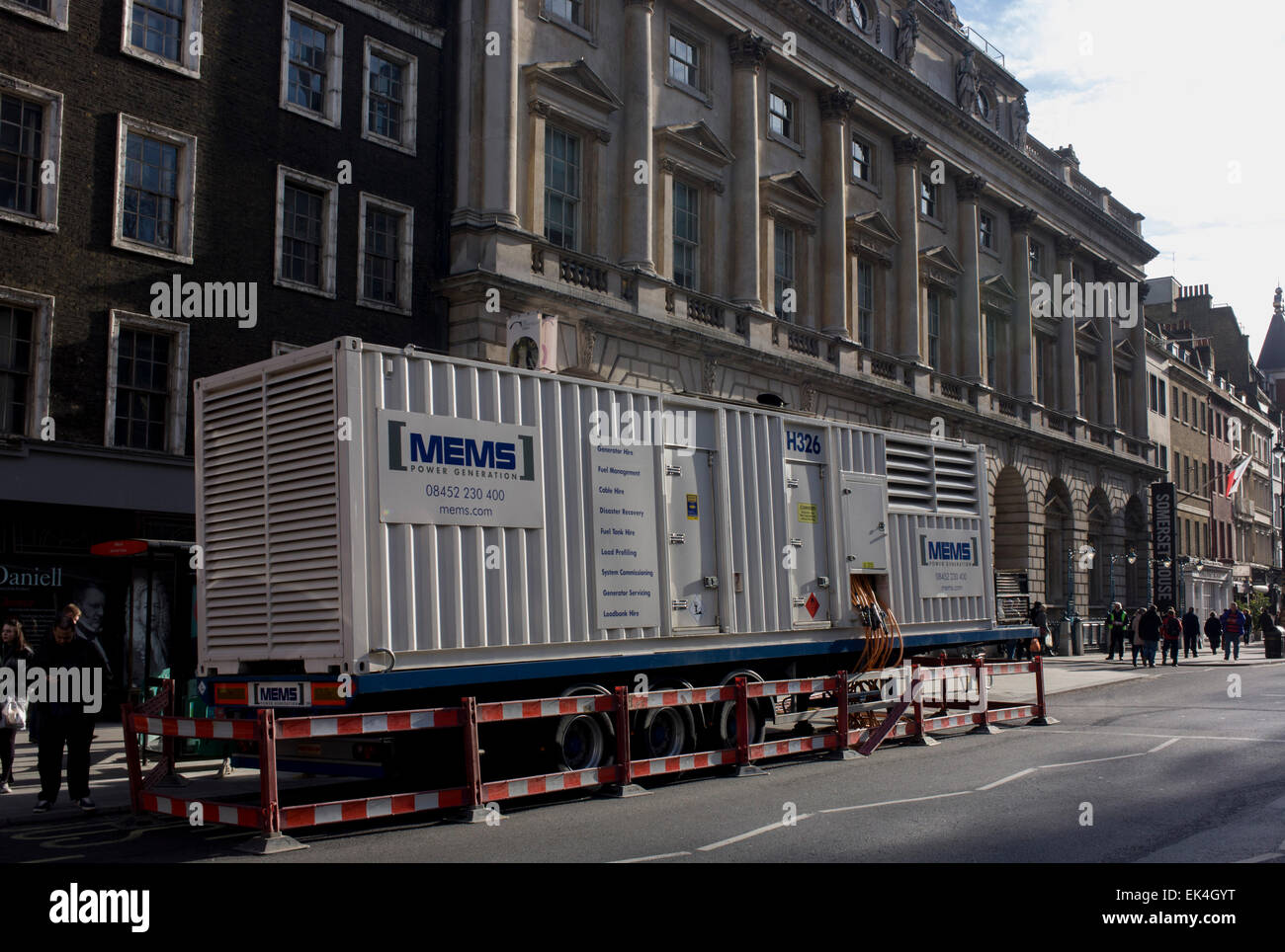 Mems power generator on site to supply electricity to Somerset House in ...