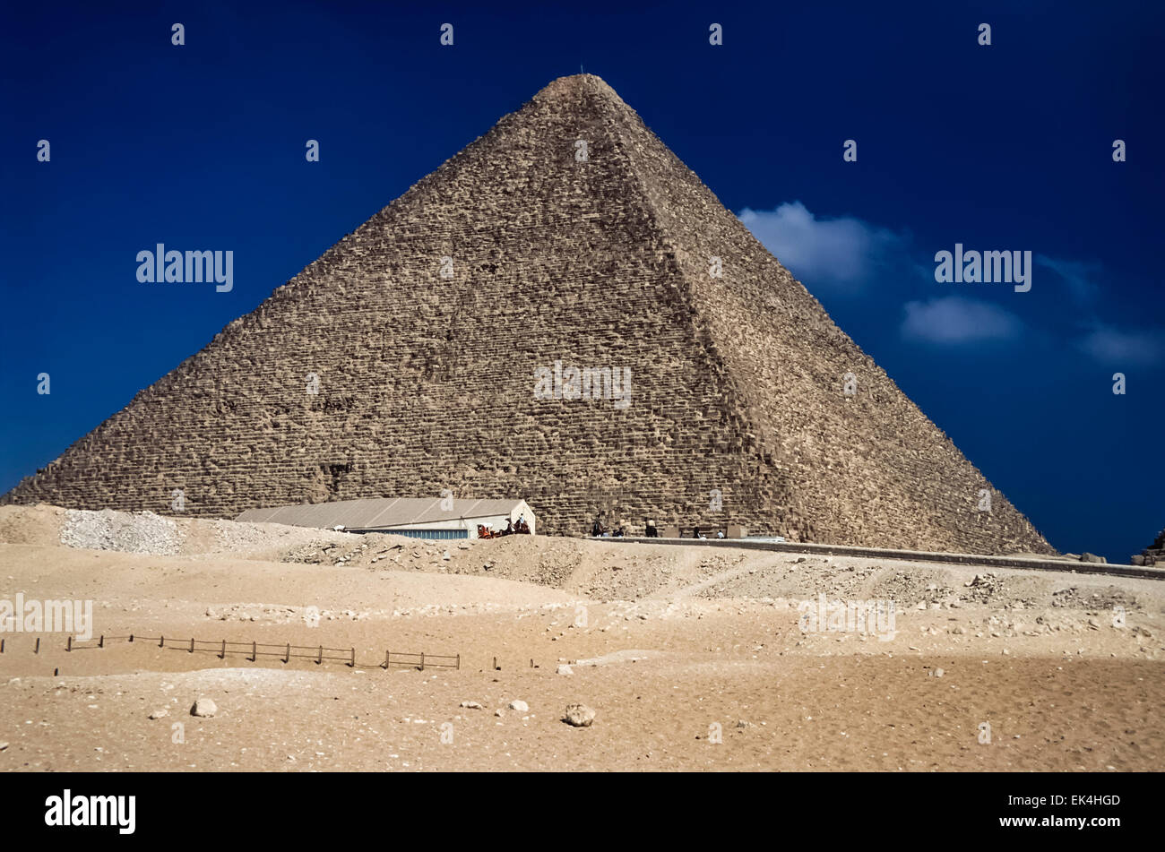 Egypt, Cairo, Cheops Pyramid - FILM SCAN Stock Photo - Alamy